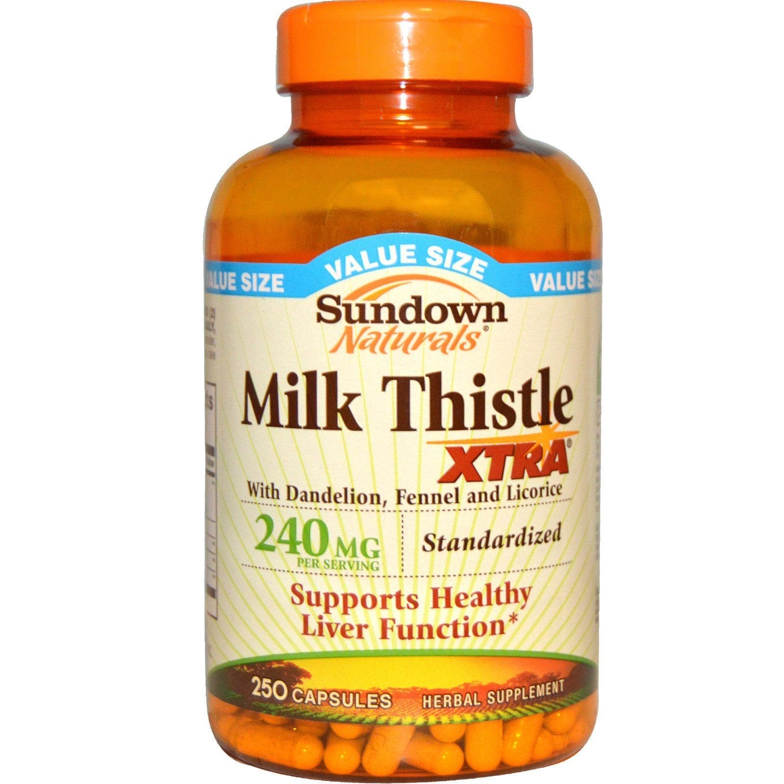 milk thistle capsules for liver health