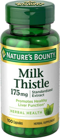 milk thistle capsules for liver health