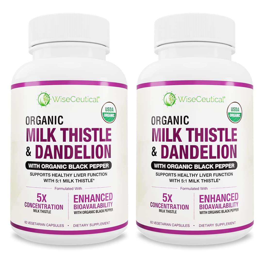 milk thistle capsules for liver health