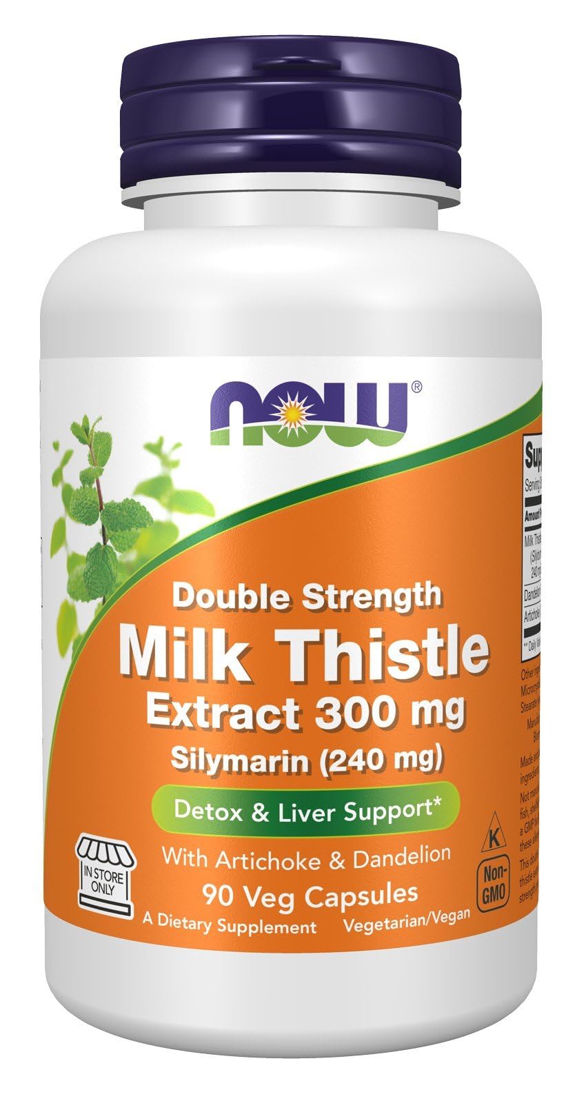 milk thistle capsules for liver health