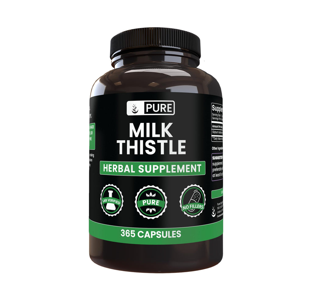milk thistle capsules for liver support