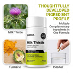 Milk Thistle capsules for liver support