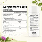 Milk Thistle capsules for liver support