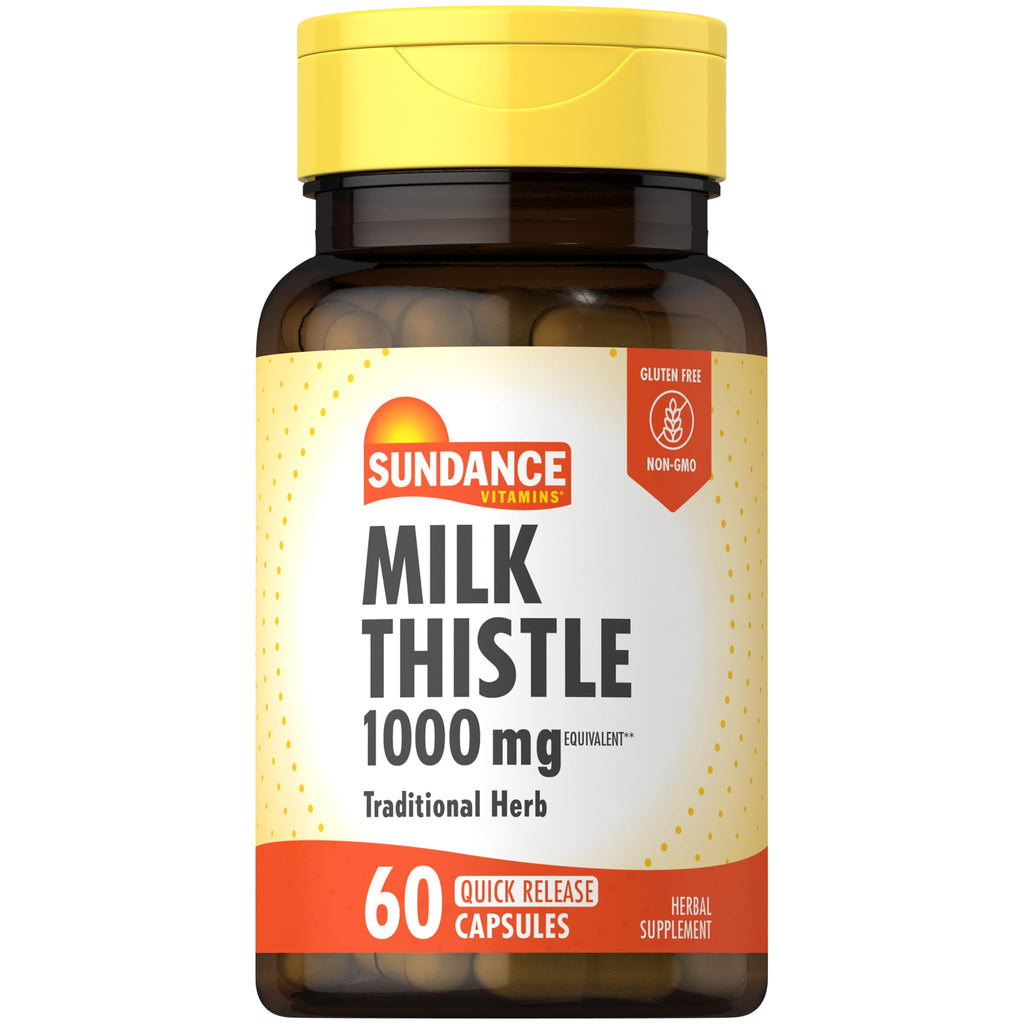 milk thistle capsules for liver support