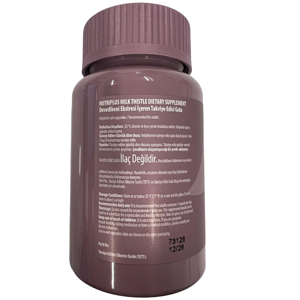 milk thistle capsules for overall health