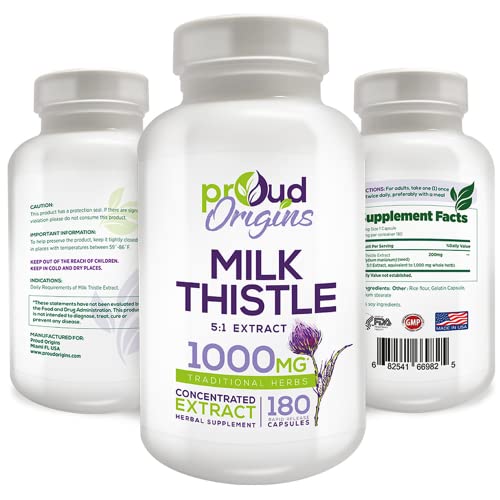 Milk thistle capsules for overall health