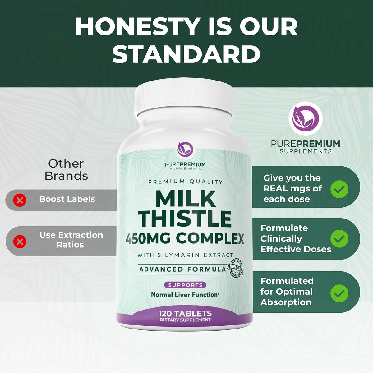 milk thistle capsules for overall wellness