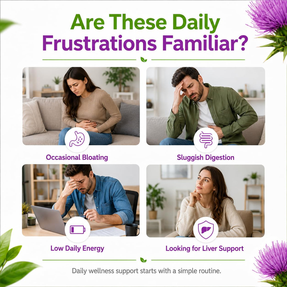 Milk Thistle capsules for overall wellness
