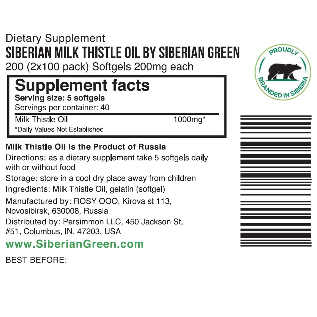milk thistle capsules for overall wellness