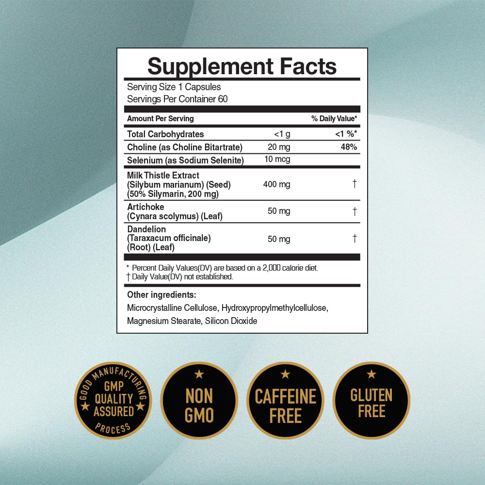 milk thistle capsules for overall wellness