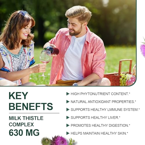 milk thistle capsules for overall wellness