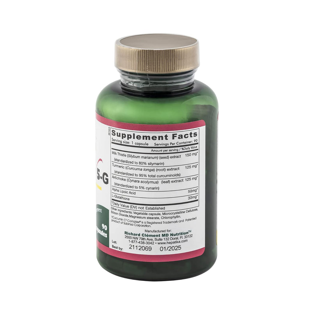 Milk thistle capsules for overall wellness