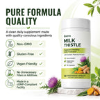 Milk Thistle capsules for overall wellness