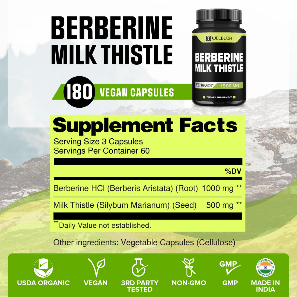 milk thistle capsules for overall wellness