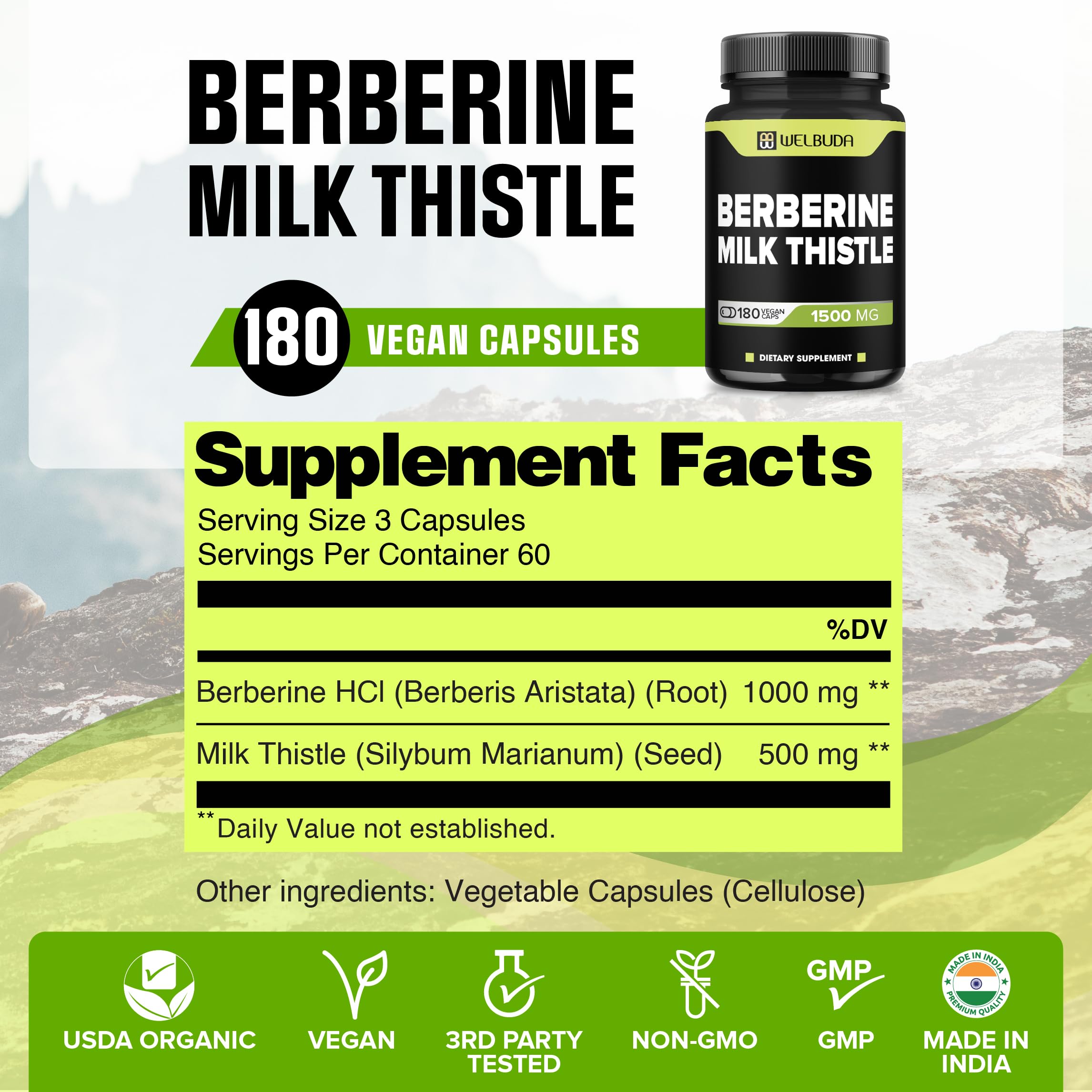 milk thistle capsules for overall wellness