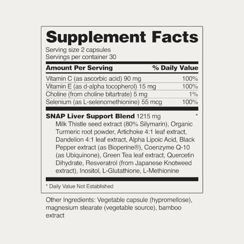 milk thistle capsules for vitality