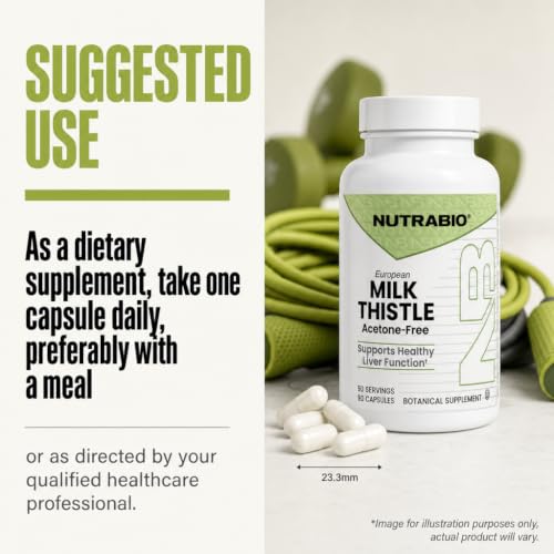 Milk Thistle capsules for wellness
