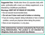 Milk thistle capsules for wellness