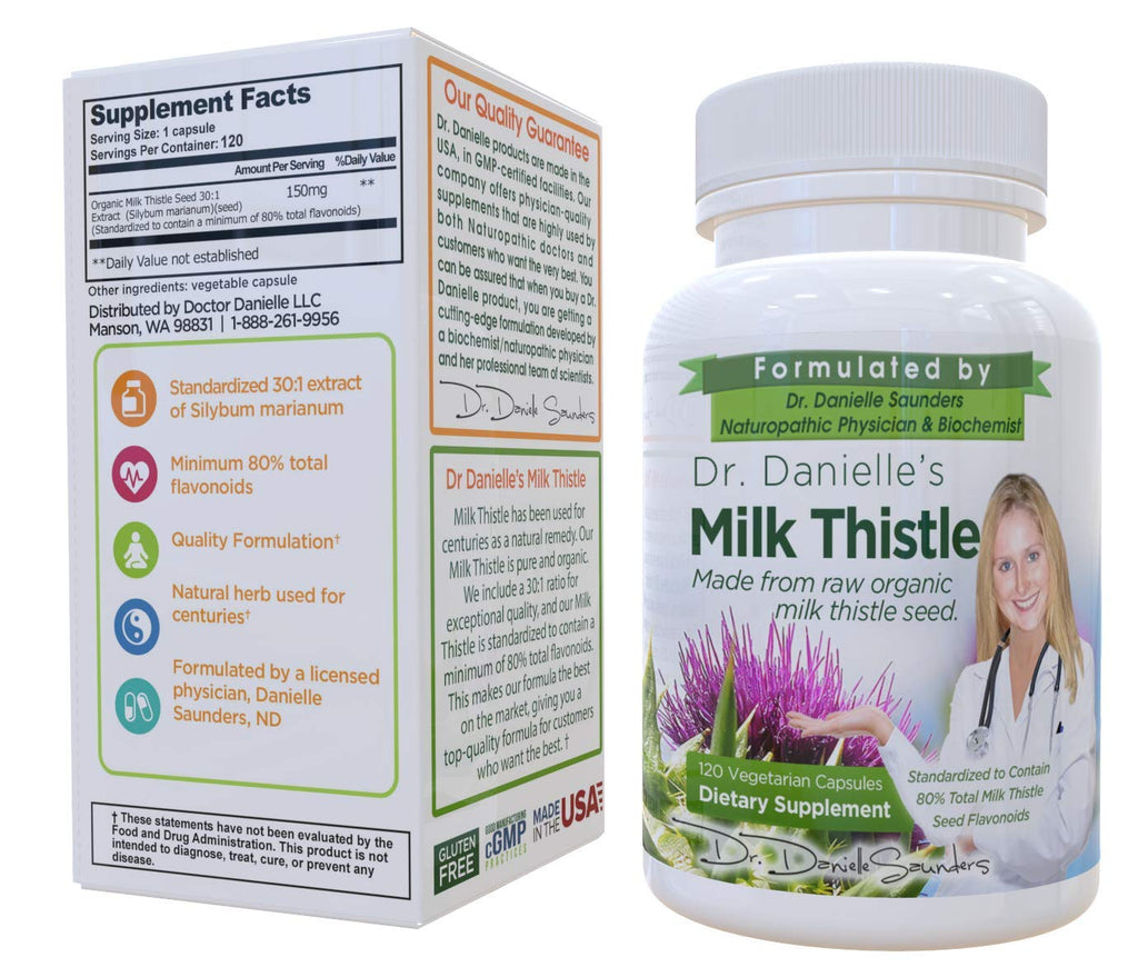 milk thistle capsules for wellness
