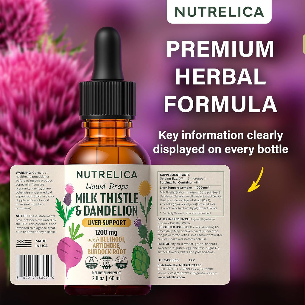 milk thistle capsules for wellness