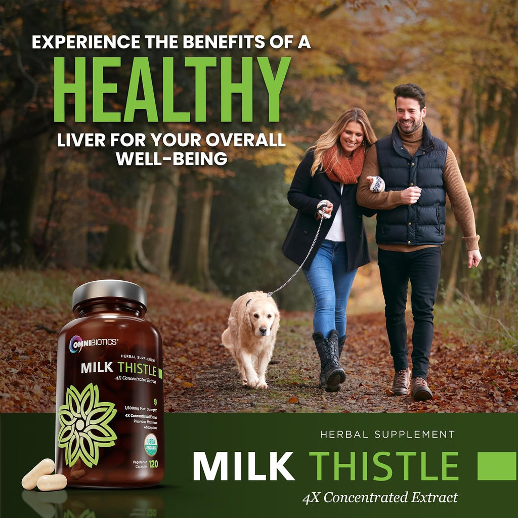 milk thistle capsules for wellness