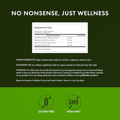 milk thistle capsules for wellness