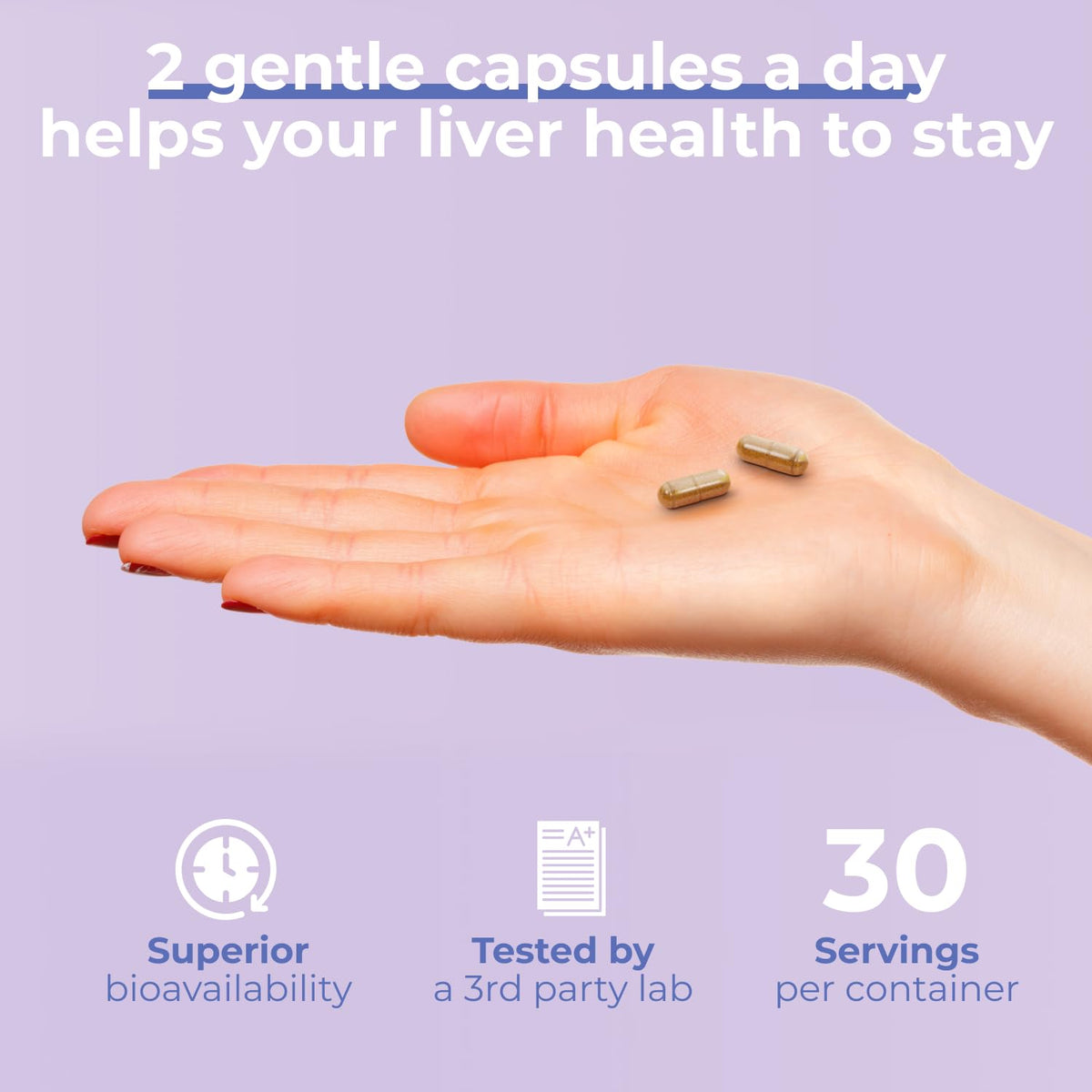 milk thistle capsules for wellness
