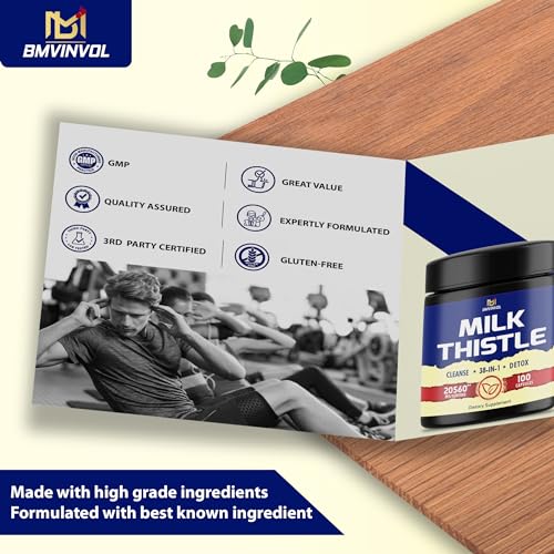 milk thistle capsules for wellness