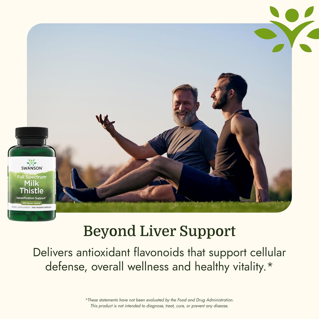 milk thistle capsules for wellness