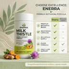 Milk Thistle capsules for wellness