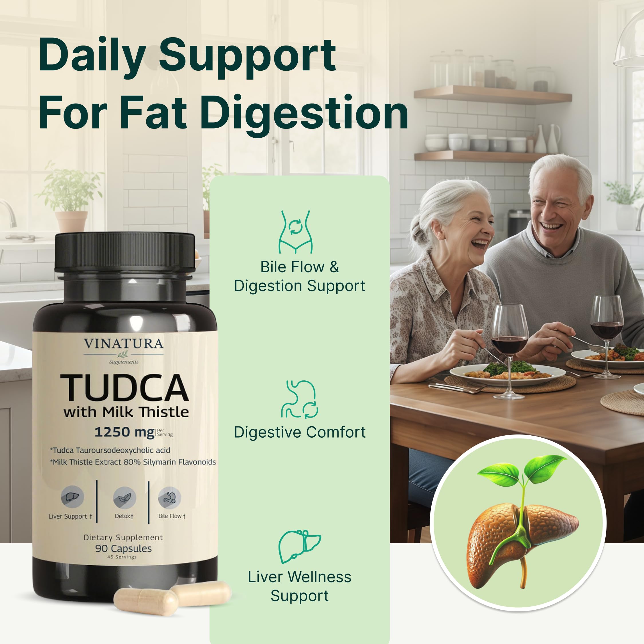 milk thistle capsules for wellness