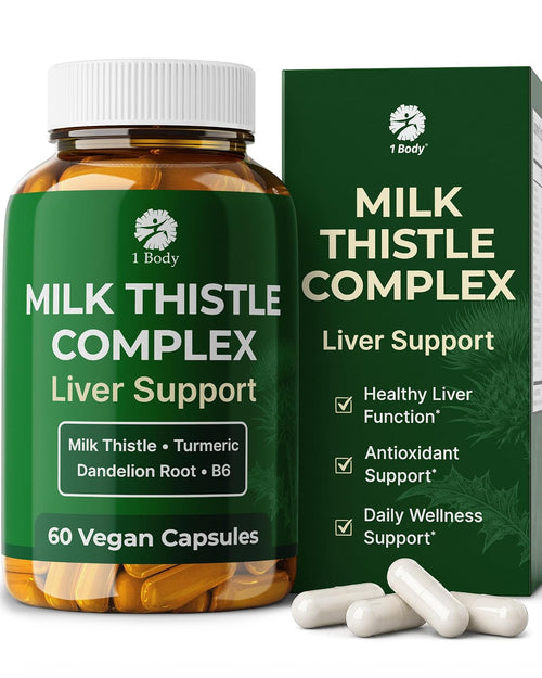 milk thistle complex for liver health