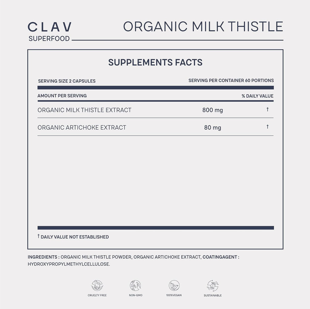 milk thistle complex for vitality