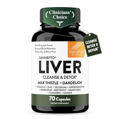 milk thistle detox capsules for liver