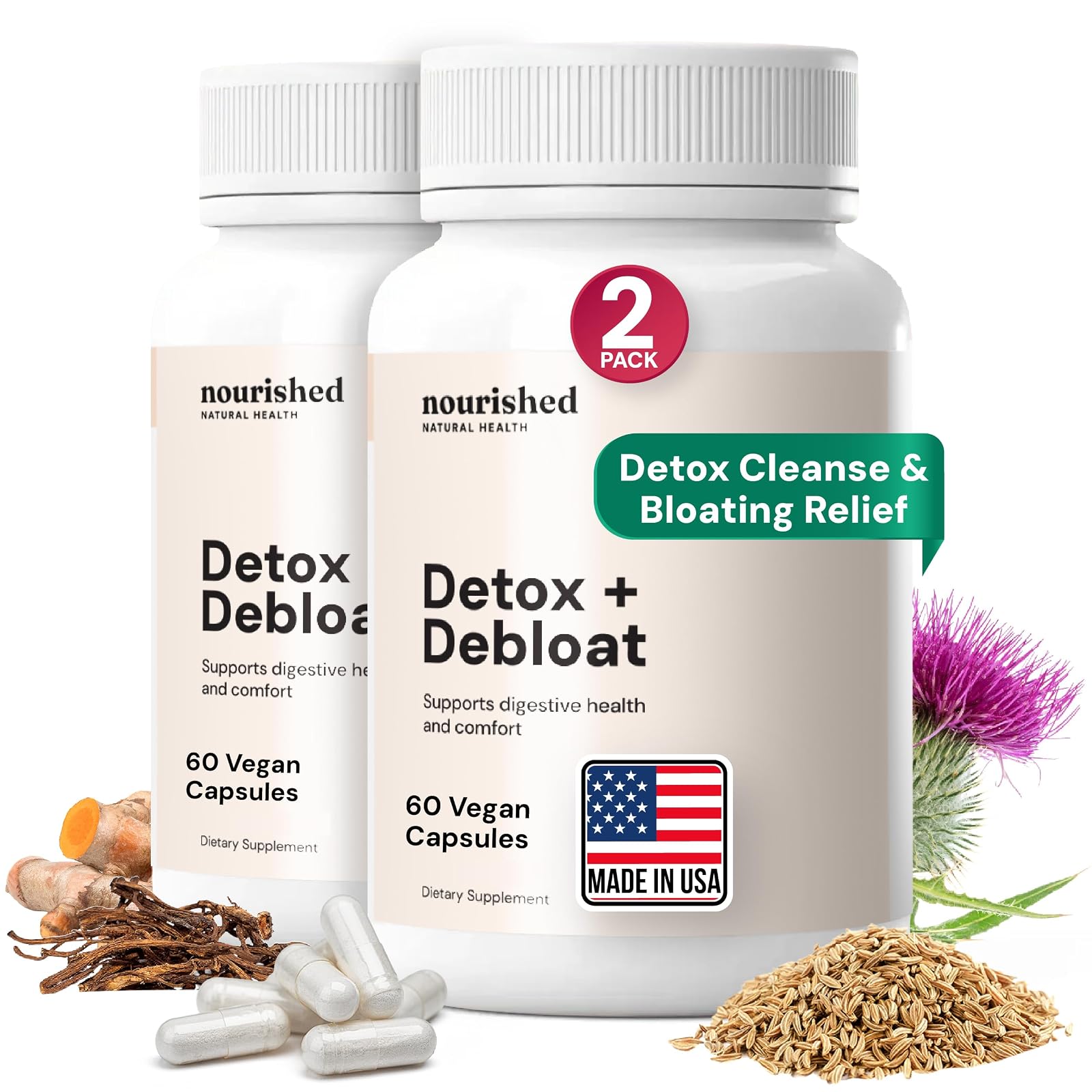 milk thistle detox cleanse capsules