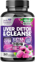 milk thistle detox support capsules