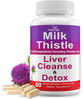 Milk Thistle detox support capsules