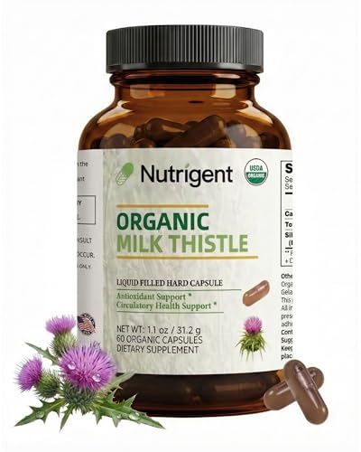 milk thistle detox support capsules