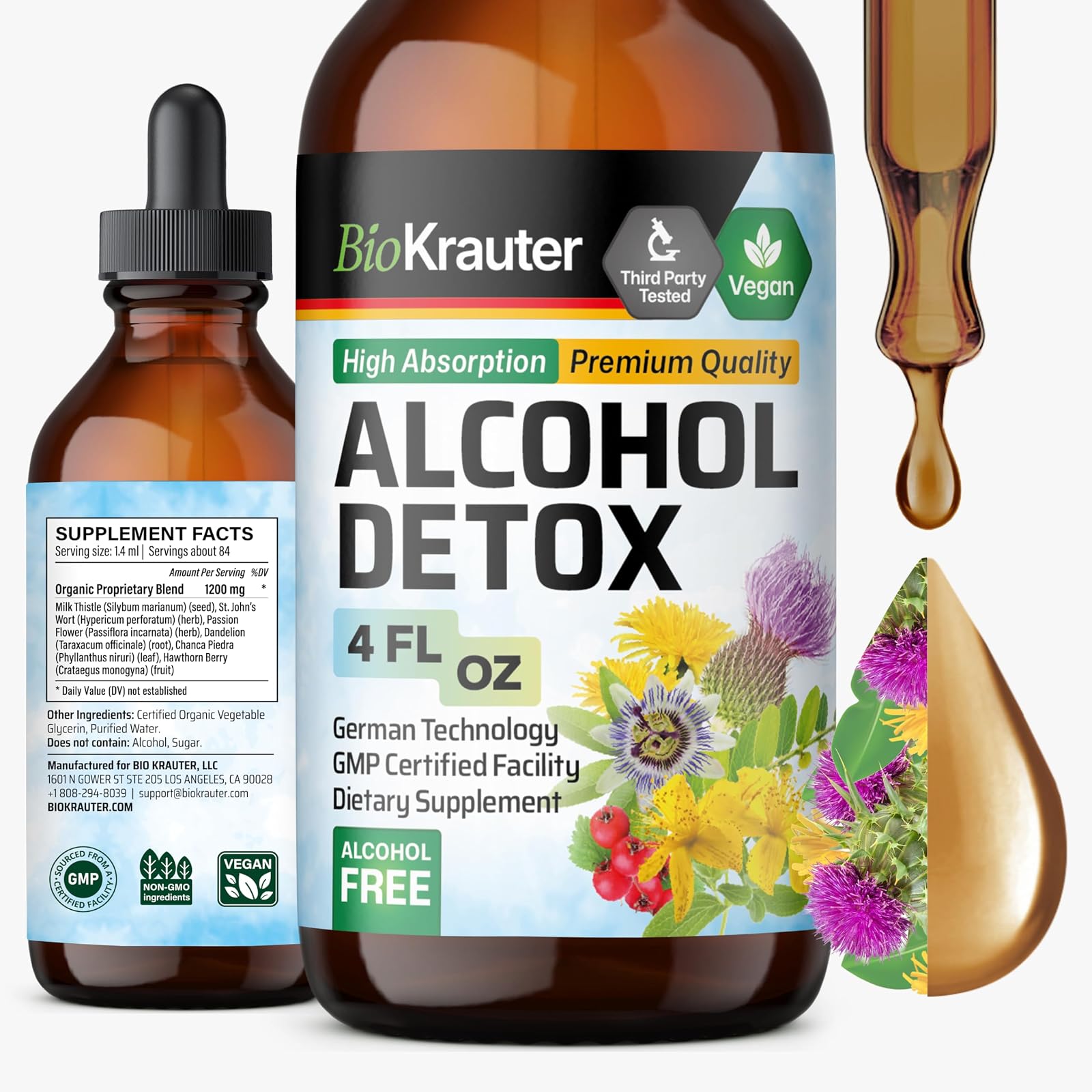 milk thistle detox support formula