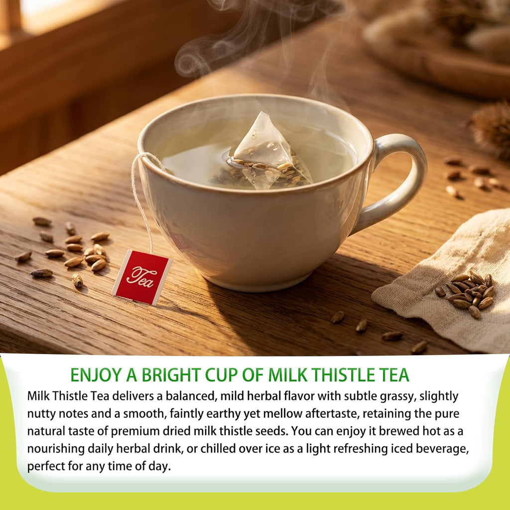 milk thistle detox tea bags