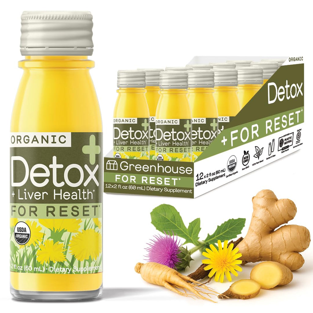 milk thistle detox wellness shots