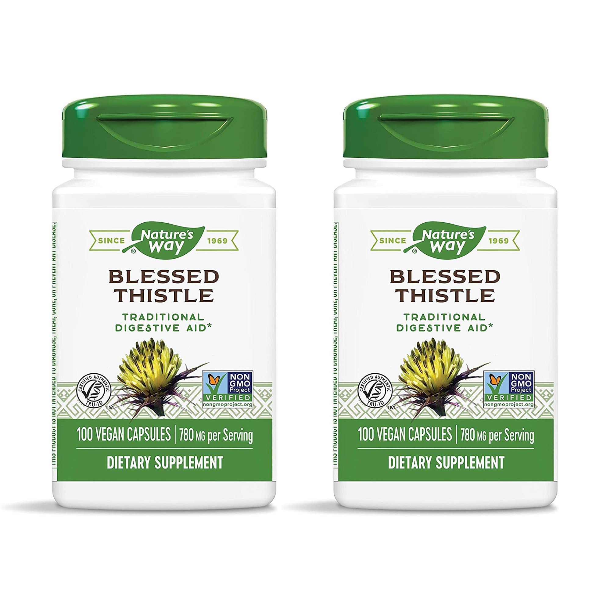 milk thistle digestive support capsules