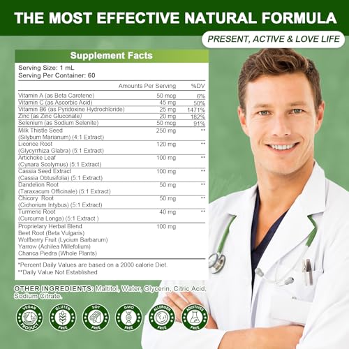 milk thistle drops for detox