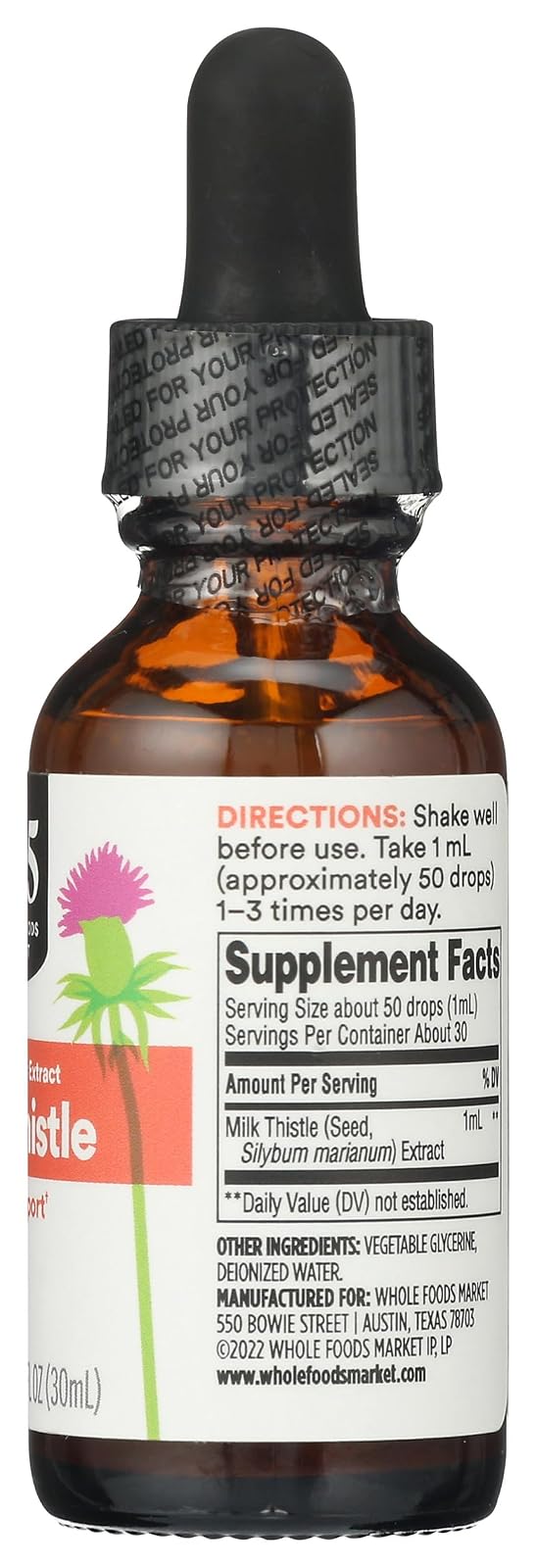 milk thistle drops for digestive aid