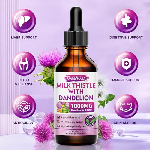 milk thistle drops for fatty liver