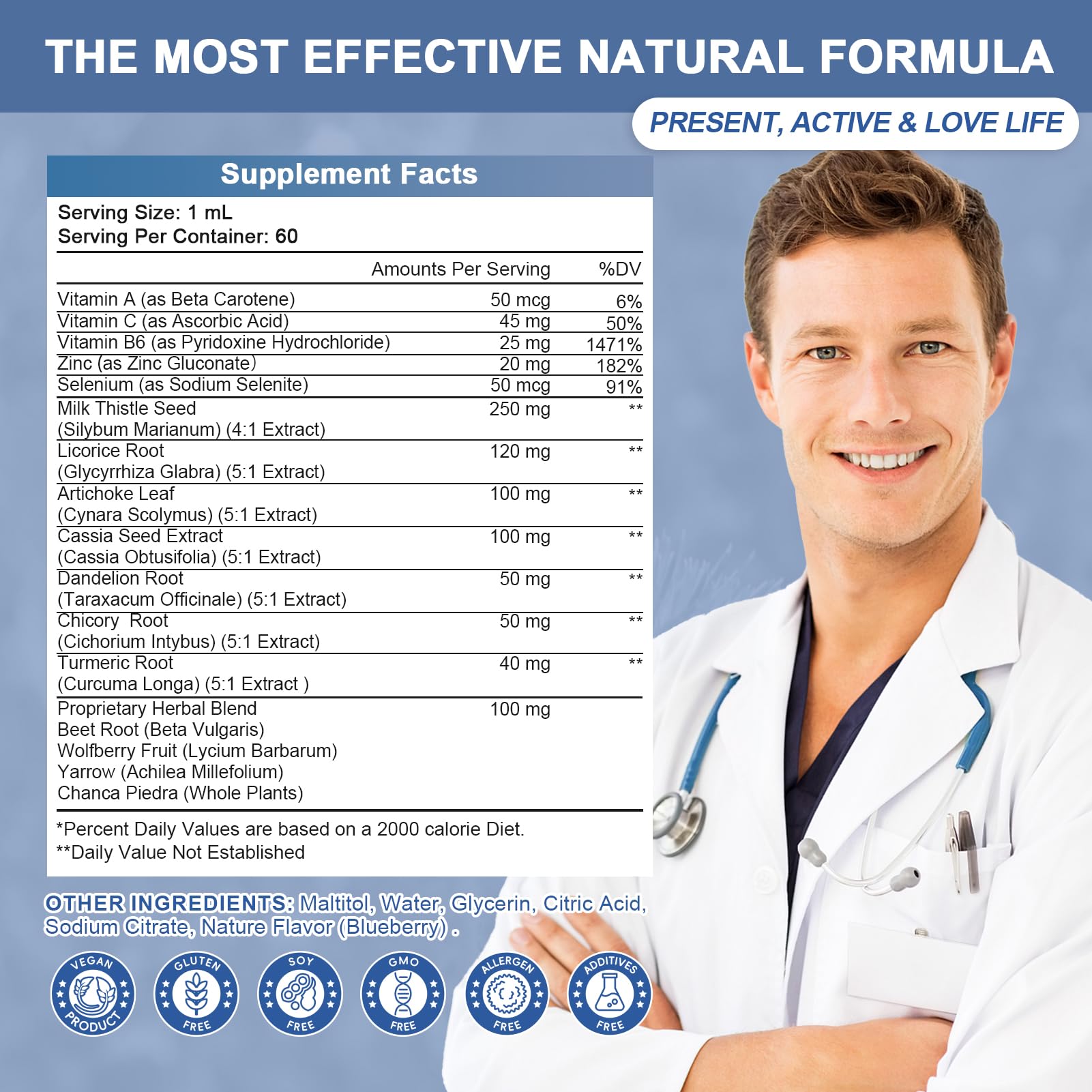 milk thistle drops for overall vitality