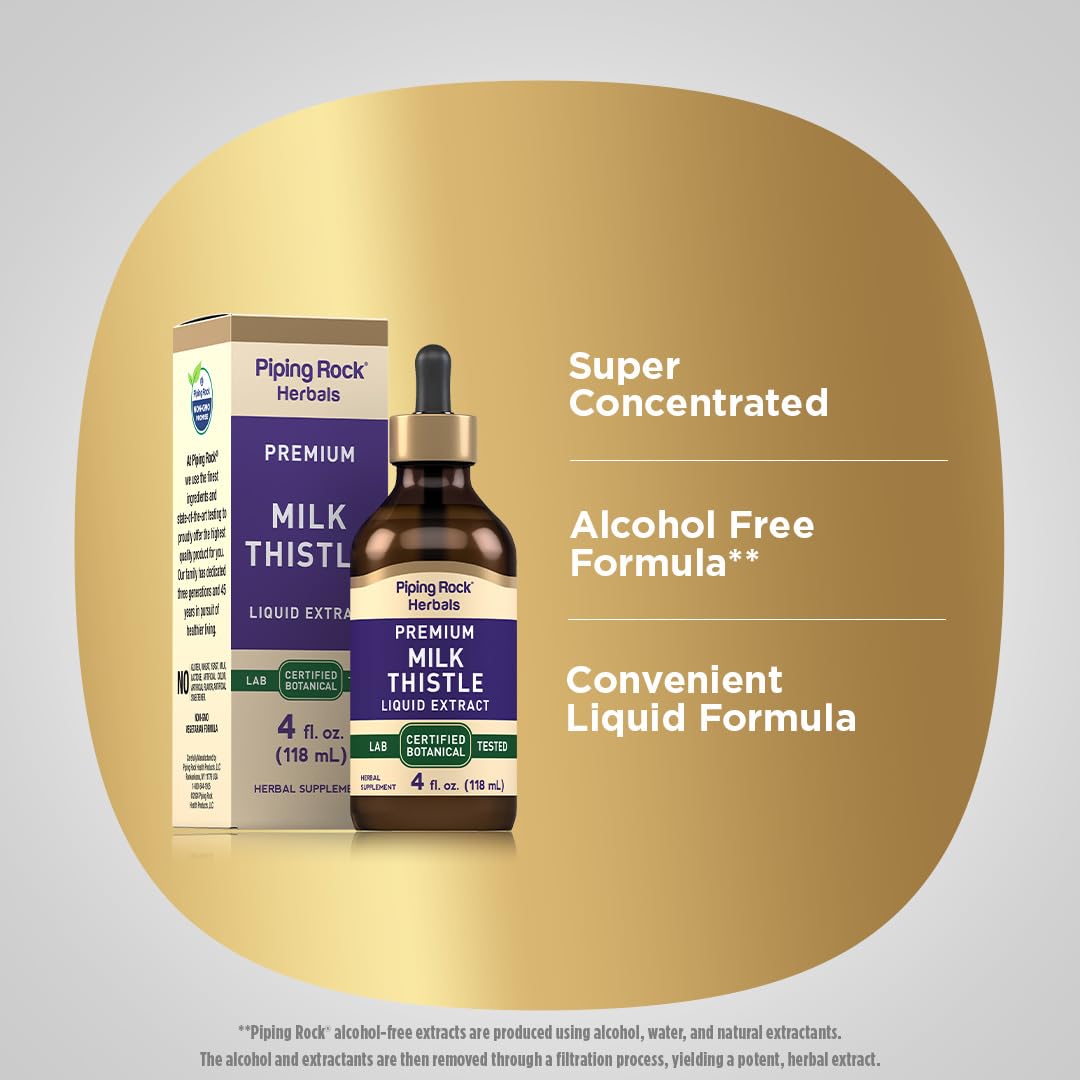 milk thistle drops for overall wellness