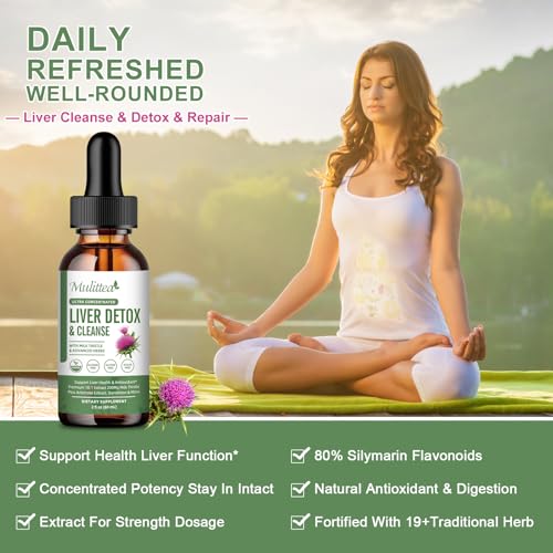 milk thistle drops for overall wellness