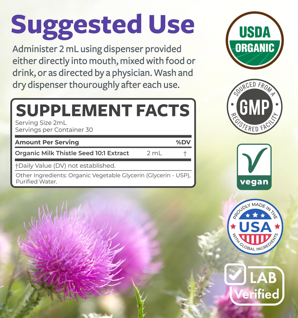 milk thistle extract for detox support