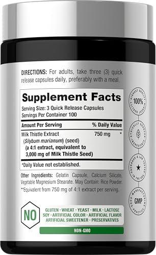 milk thistle extract for detox